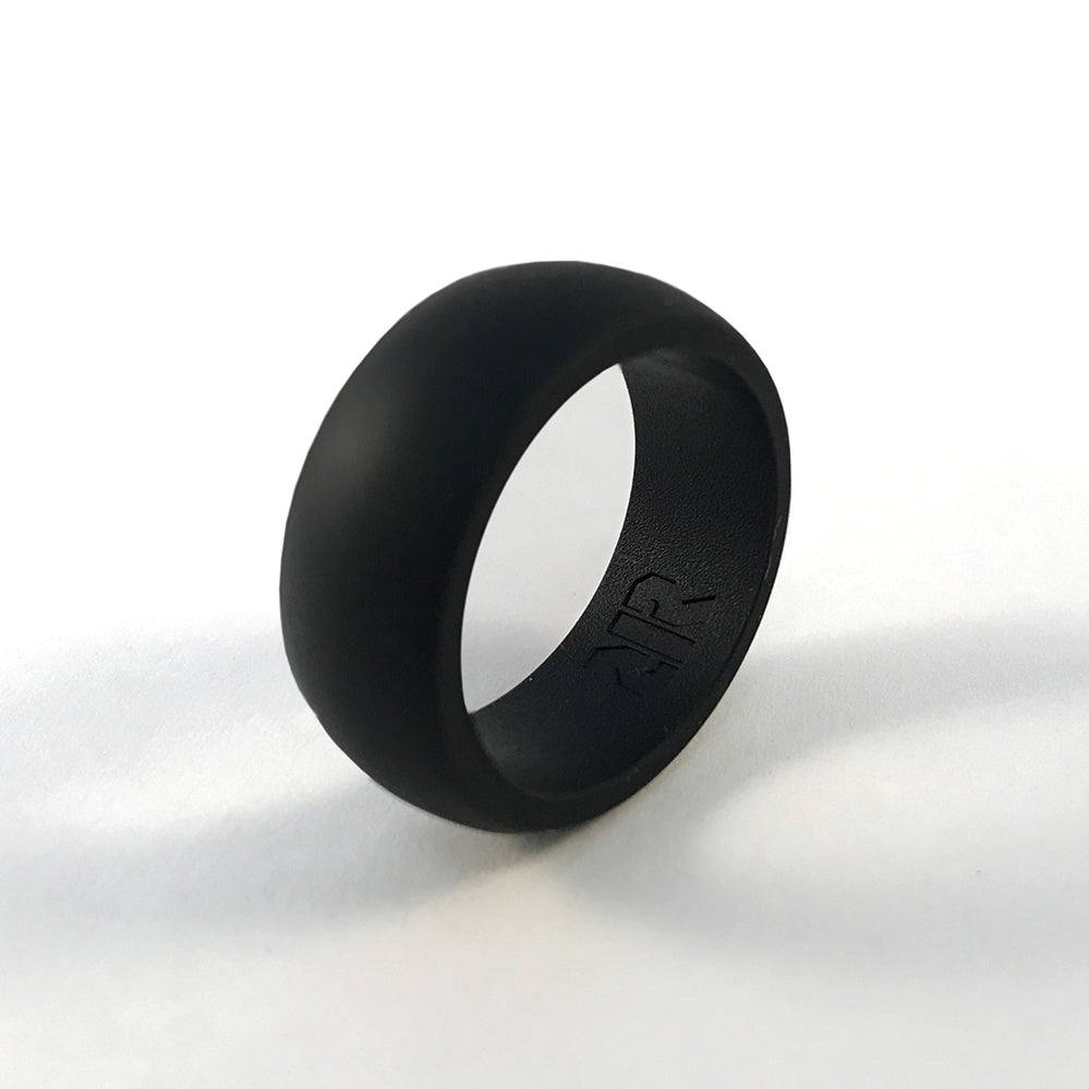 Men's Black Silicone Ring - RECON Rings