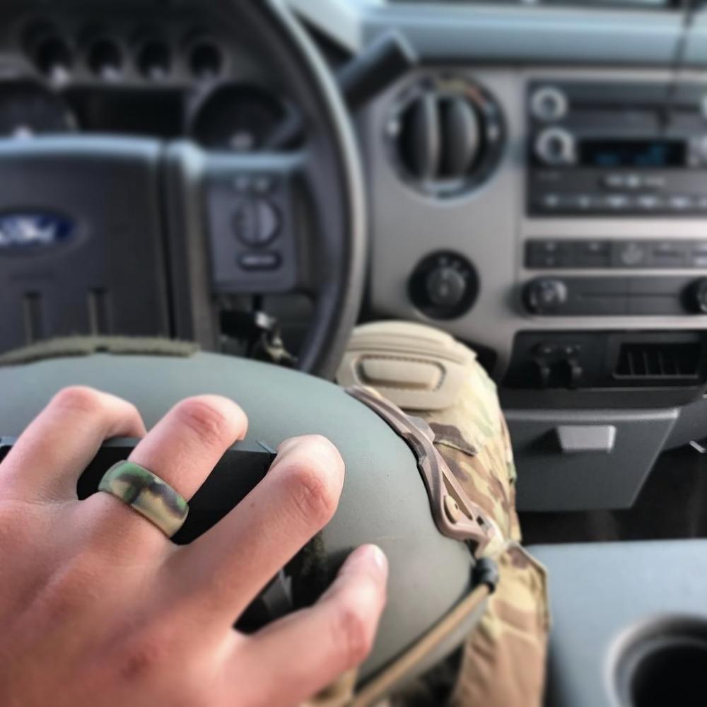 Men's Camo Silicone Ring - RECON Rings