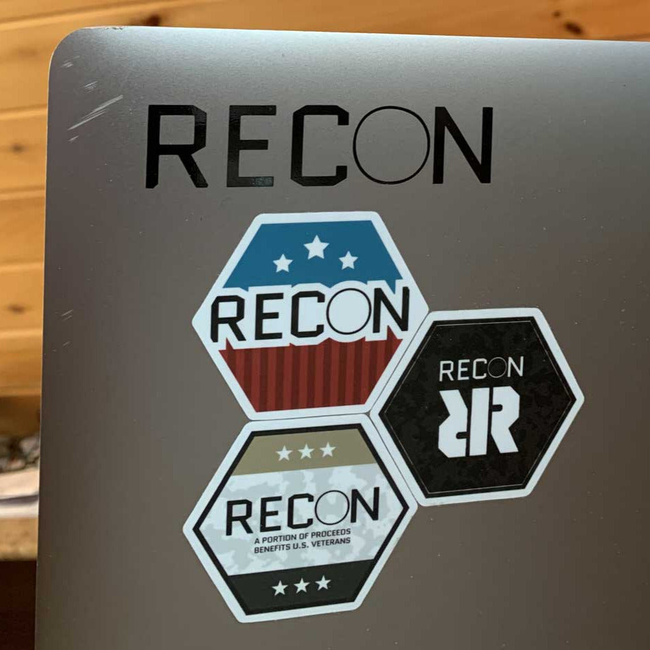 RECON Basecamp Sticker Pack - RECON Rings