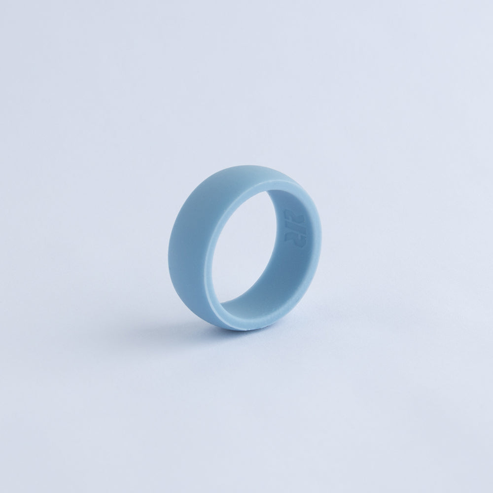 Men's Light Blue Silicone Ring - RECON Rings