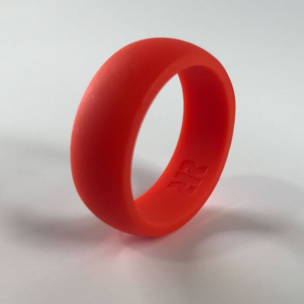 Men's Bright Orange Silicone Ring - RECON Rings
